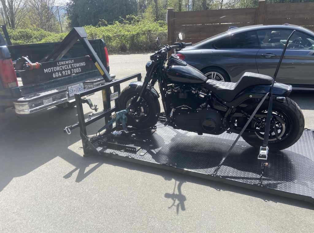Lonewolf Motorcycle Towing in Vancouver British Columbia Canada